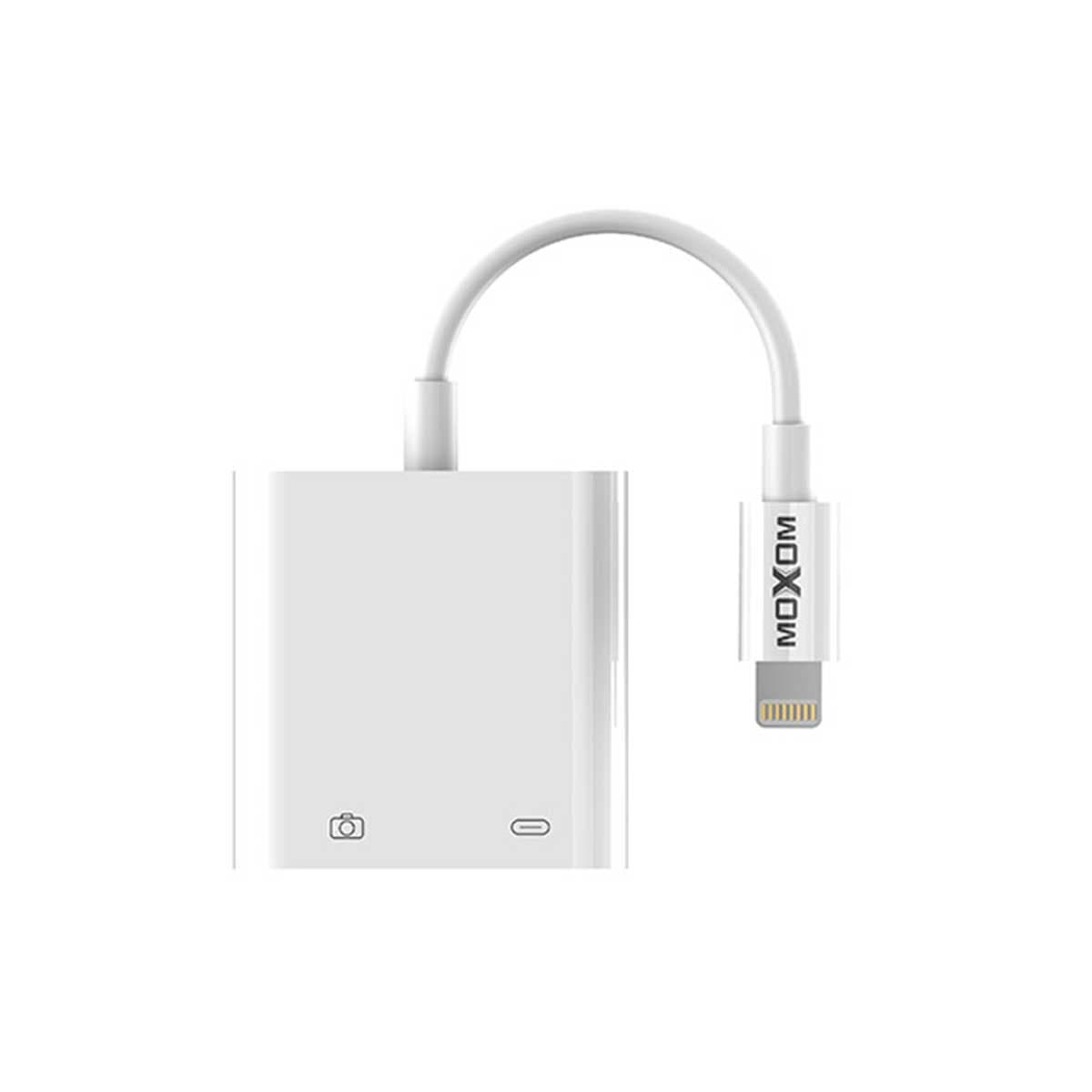 MOXOM Lightning Charging & USB-A Adapter